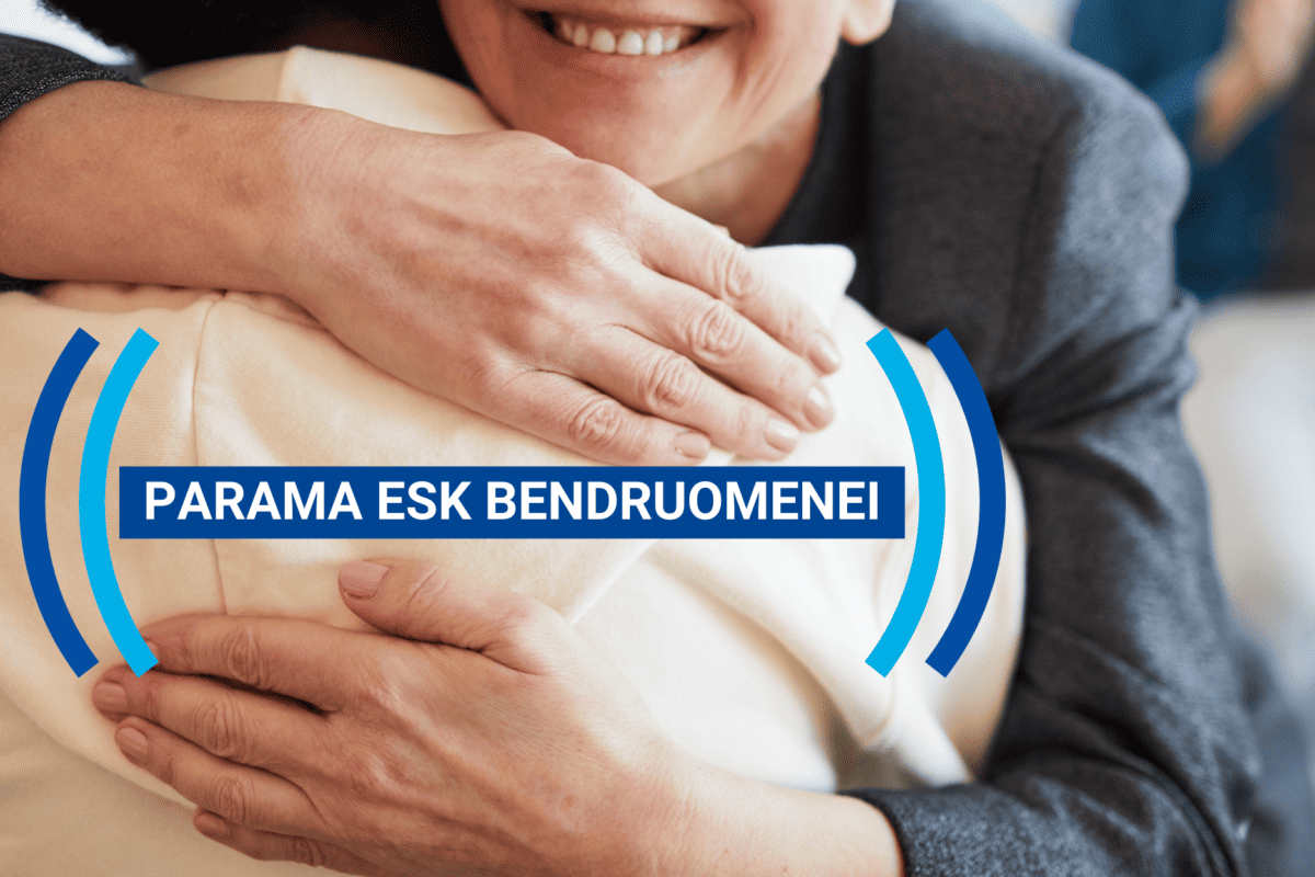 Emocinė pagalba - Europos solidarumo korpusas